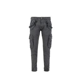 Cargohose Alpha Industries "Alpha Industries Men - Pants Utility Pant" Gr. 30, Normalgrößen, grau (vintage grey) Herren Hosen