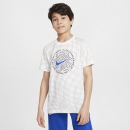 Inter Mailand Nike Fußball-T-Shirt für ältere Kinder - Weiß