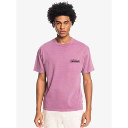 Quiksilver T-Shirt &raquo;Quik Spiral&laquo; Dusty Orchid XS XS Material: Schwerer Jersey-Baumwollstoff [220 g/m2]