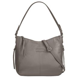 Bruno Banani Shopper echt Leder grau
