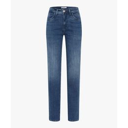 5-Pocket-Jeans Brax "Style CAROLA" Gr. 36, Normalgrößen, blau Damen Jeans 5-Pocket-Jeans
