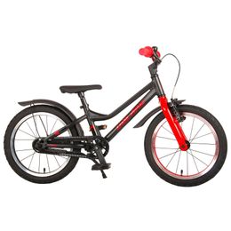 Kinderfahrrad Blaster Fahrrad für Jungen 16 Zoll Kinderrad Schwarz/Rot