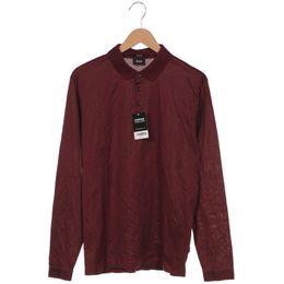 BOSS by Hugo BOSS Herren Langarmshirt, bordeaux, Gr. 54