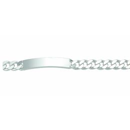 Adelia´s Silberarmband ADELIA´S "Damen Silberschmuck 925 Silber Flach Panzer Armband 21 cm" Armbänder Gr. 21, Silber 925 (Sterlingsilber), silberfarben (silber) Damen 925 Sterling Silber Silberschmuck für