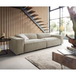 DeLife Big-Sofa Tenso 285x105 cm Chenille Beige, Big Sofas