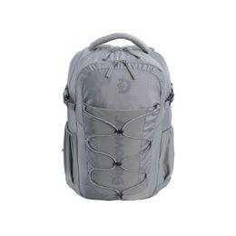 Sportrucksack DISCOVERY "Outdoor" Gr. B: 15.5 cm, grau Rucksäcke aus Nylon-Material