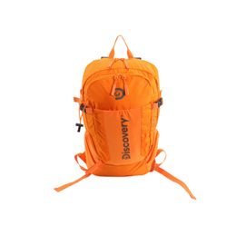 Sportrucksack DISCOVERY "Outdoor" Gr. B: 14.5 cm, orange Rucksäcke aus Nylon-Material