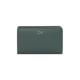 Geldbörse Calvin Klein "CK DAILY MD BIFOLD_PBL" grün (palm green) Kleinlederwaren Damenbörse Geldbeutel Portemonnaie