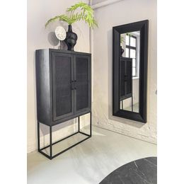 Highboard GUTMANN FACTORY Sideboards Gr. B/H/T: 90 cm x 160 cm x 37 cm, schwarz