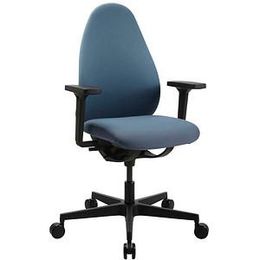 Topstar Bürostuhl Soft Sitness Art G, SA60O2MT6MT6 Stoff blau, Gestell schwarz