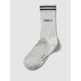 SNOCKS Socken mit Streifenmuster Modell 'Retro Sock' im 2er-Pack