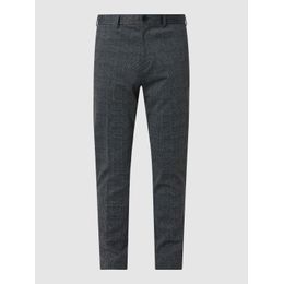 Jack & Jones Slim Fit Hose aus Jersey mit Glencheck-Muster Modell 'Marco'