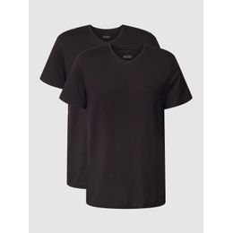 BOSS T-Shirt mit V-Ausschnitt im 2er-Pack Modell 'ComfortS'