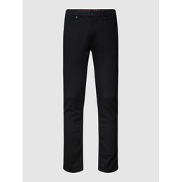 Hugo Regular Fit Jeans mit Logo-Details Modell '734'