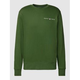 Gant Sweatshirt mit Label-Print