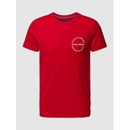 Tommy Hilfiger Slim Fit T-Shirt mit Rundhalsausschnitt