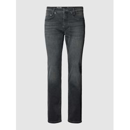 MAC Regular Fit Jeans mit Knopfverschluss Modell "ARNE PIPE"