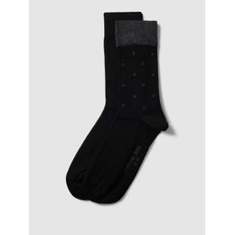 Christian Berg Socken mit Label-Detail im 2er-Pack