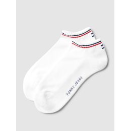 Tommy Hilfiger Sneakersocken mit Kontraststreifen im 2er-Pack