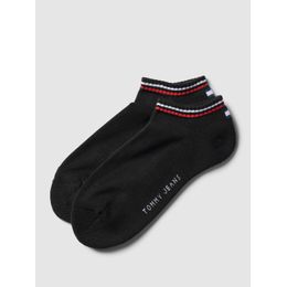 Tommy Hilfiger Sneakersocken mit Kontraststreifen im 2er-Pack