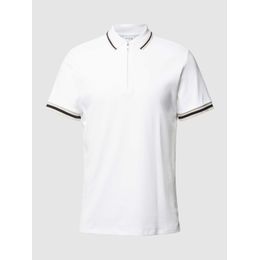 Selected Homme Slim Fit Poloshirt mit Label-Detail Modell 'TOULOUSE'