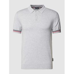 HECHTER PARIS Poloshirt mit Kontraststreifen