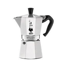 Bialetti Moka Express, Espressomaschine silber, 6 Tassen