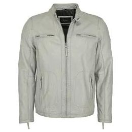 Lederjacke JCC "Macadam" Gr. M, grau Herren Jacken