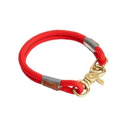 Hunter - Halsband Oss 45/8 Seil Rot