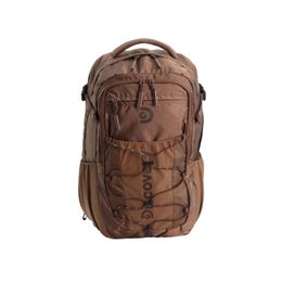 Sportrucksack DISCOVERY "Outdoor" Gr. B: 15.5 cm, braun Rucksäcke aus Nylon-Material