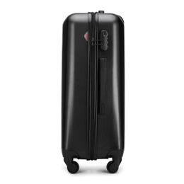 Koffer Wittchen "CRUISE LINE" Gr. 57 l, schwarz Koffer Trolleys Medium Black Textured Polycarbonate Suitcase Wittchen