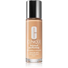 Clinique Beyond Perfecting™ Foundation + Concealer Make-up und Korrektor 2 in 1 Farbton 06 Ivory 30 ml