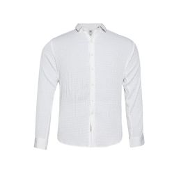 Campus Sutra Button Up Shirt 'Hugo' male White size L