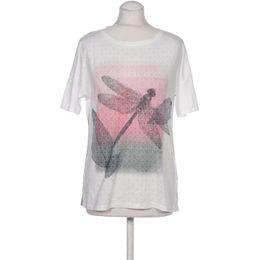 comma, Comma Damen T-Shirt, weiß, Gr. 36