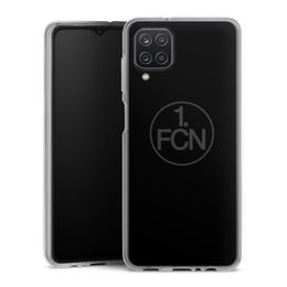 DeinDesign Galaxy A12 Handy Silikon H&uuml;lle Case transparent Handyh&uuml;lle 1. Fc N&uuml;rnberg Logo 1. Fcn Silikon Case