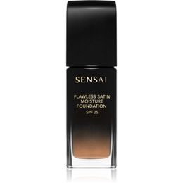 SENSAI Flawless Satin Moisture Foundation Flüssiges Make-Up SPF 25 Farbton 204 Honey Beige 30 ml