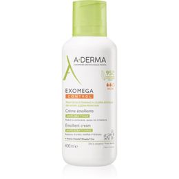 A-DERMA Exomega Control Emollient Cream Körpercreme für sehr trockene, empfindliche und atopische Haut 400 ml