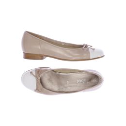 Gabor Damen Ballerinas, beige, Gr. 4.5