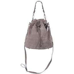 Abro Damen Handtasche, grau, Gr.