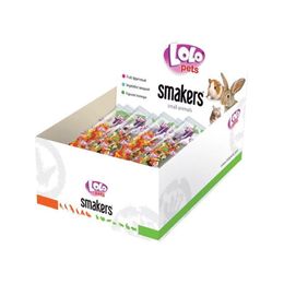 Lolo Pets Smakers box for gerbils & rabbit grønsager 12 pcs./box