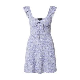 Dorothy Perkins Kleid Damen Gr&ouml;&szlig;e 38 helllila / wei&szlig;