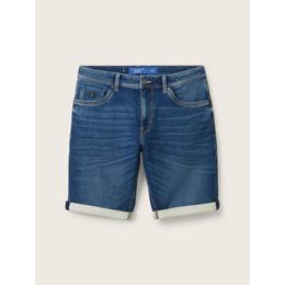 Tom Tailor Herren Josh Jeansshorts, blau, Gr. 30