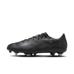 Nike Mercurial Vapor 16 Academy SG-Pro Low-Top-Fußballschuh - Schwarz