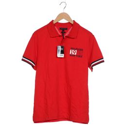 Tommy Hilfiger Herren Poloshirt, rot, Gr. 52