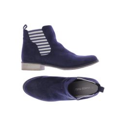 Marco Tozzi Damen Stiefelette, marineblau, Gr. 39