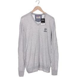 CAMP DAVID Herren Pullover, grau, Gr. 56