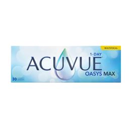 Johnson & Johnson ACUVUE Oasys Max 1-Day MULTI (30er Packung) Tageslinsen (-8.75 dpt, Addition Low (0,75 - 1,25) & BC 8.4) mit UV-Schutz