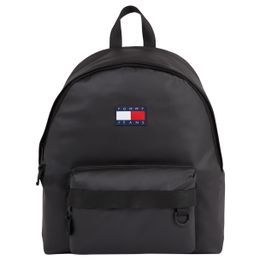 Cityrucksack Tommy Jeans "TJM DLY ELEV BACKPACK" Gr. B/H/T: 32 cm x 48 cm x 13 cm, schwarz Rucksäcke Freizeitrucksack Freizeit-Bag Urbanrucksack Schulrucksack