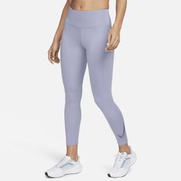 Nike Fast 7/8-Lauf-Leggings mit mittelhohem Bund und Taschen für Damen - Lila