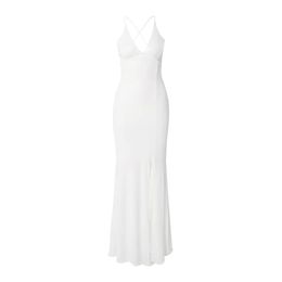 Wal G. Kleid Damen Größe 40 weiß Winterkleid